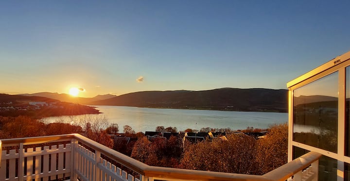 Utsiktsleilighet I Tromsø - Solrikt, Fjell, Rolig - 特羅姆瑟