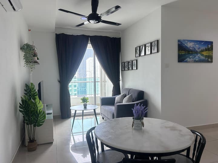 Mansion One Gleneagle Georgetown City Seaview 2r2b - Penang
