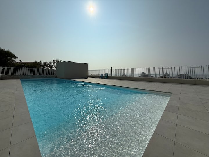 Studio Moderne - Terrasse - Piscine - Tourrettes-sur-Loup