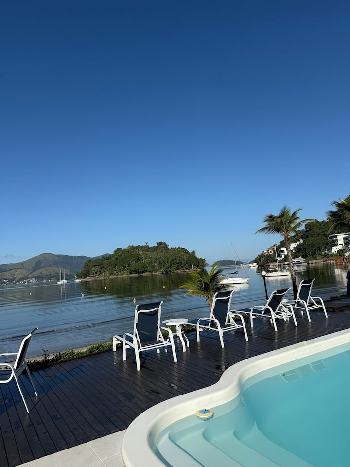 Casa Pé Na Areia Em Angra - Angra dos Reis