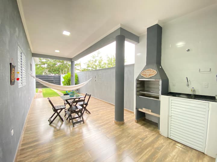 Casa Aconchegante: Suíte, Gourmet E Quintal! - Boituva