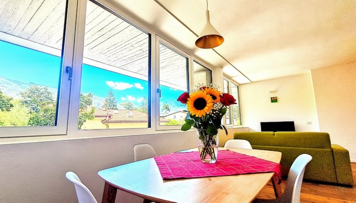 Chic Design | Warm & Quiet | Alps View | Free Park - Trento