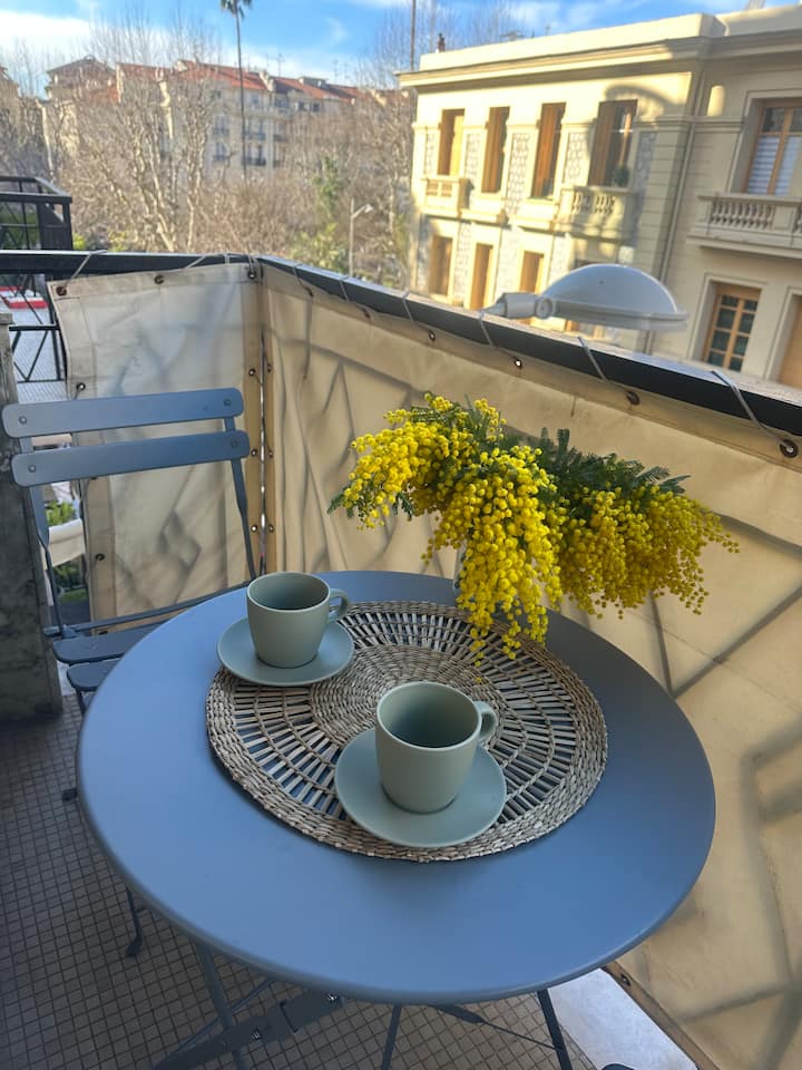 Studio 25м2 Moderne Et Calme En Plein Cœur De Nice - Aéroport de Nice Côte d'Azur (NCE)