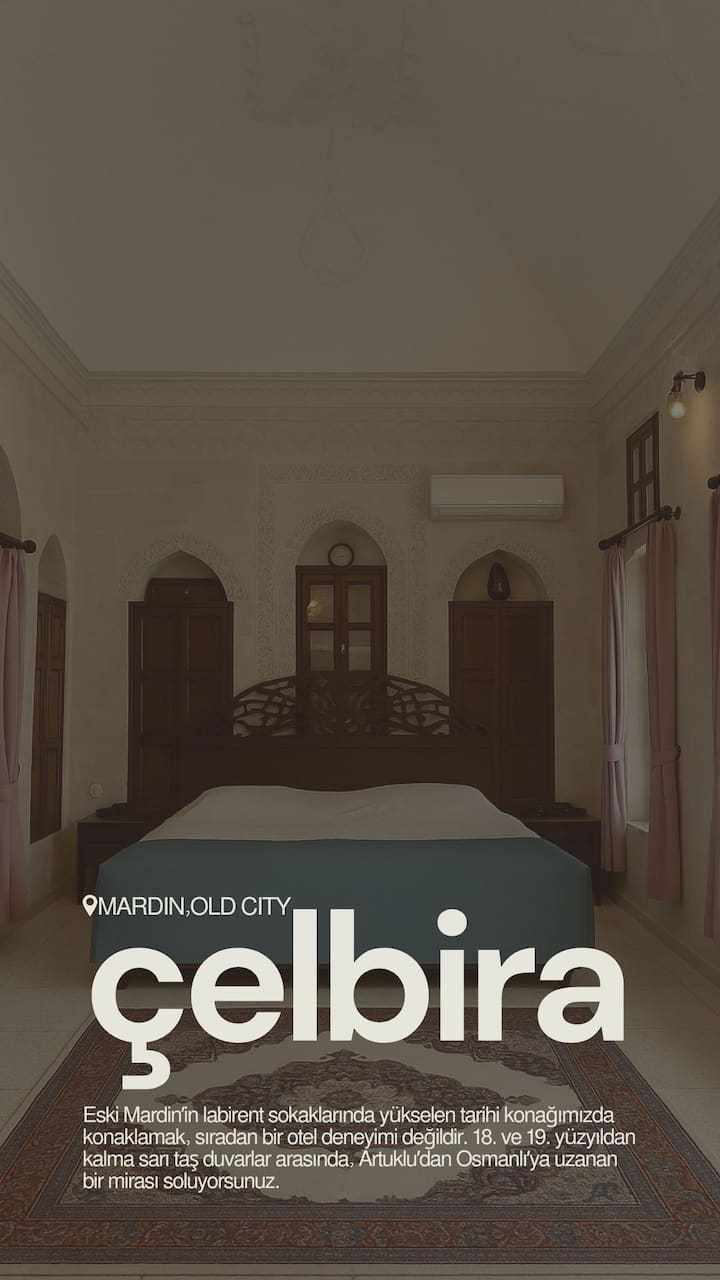 ÇElbira| Konak Of Mesopotamia.  | 2 Oda 4kişilik - Mardin