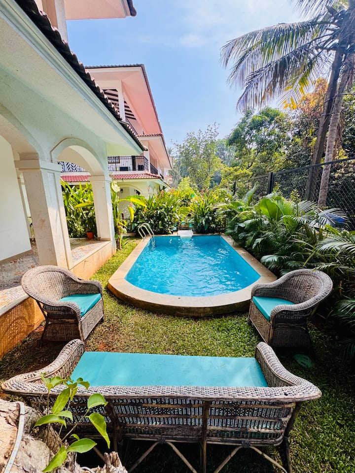 Villa 27 - 4bhk Private Pool Villa - Goa