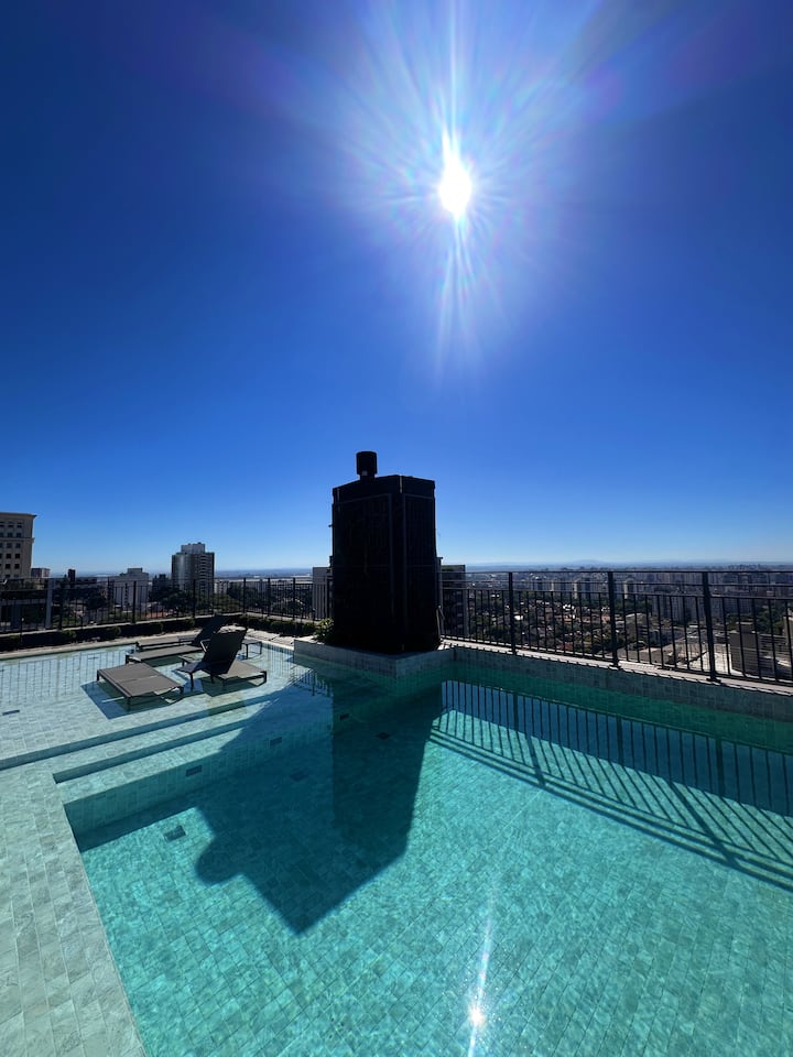 Carlos Gomes | Piscina 24h + Studio Silencioso - Porto Alegre