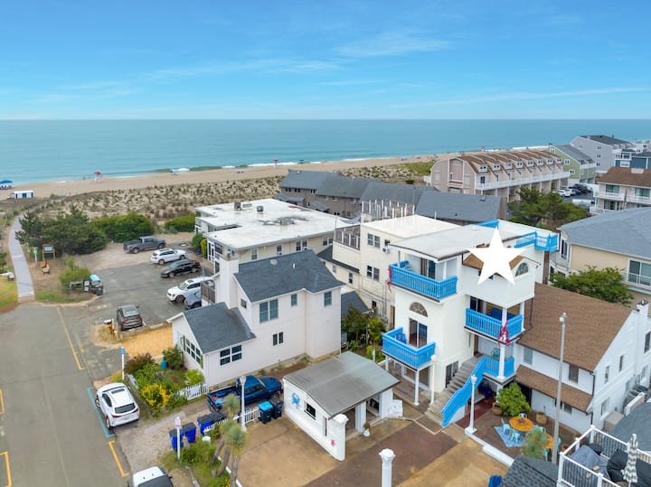 Santorini Sands - Beachside Gem In Dewey-sleeps 16 - Rehoboth Beach, DE