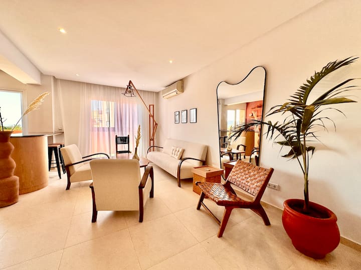 Cosy 2br Central Guéliz • Piscine + Fibre /Parking - Marrakesh