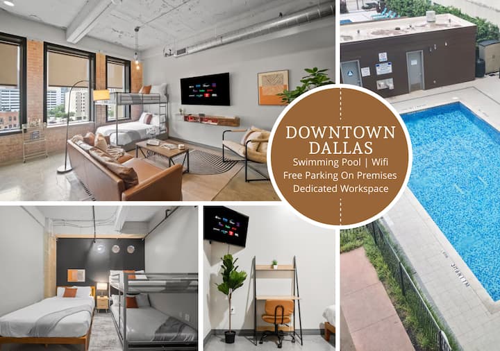 Downtown Dallas Stay W/ Pool, Theater & Game Room - State Thomas - Dallas