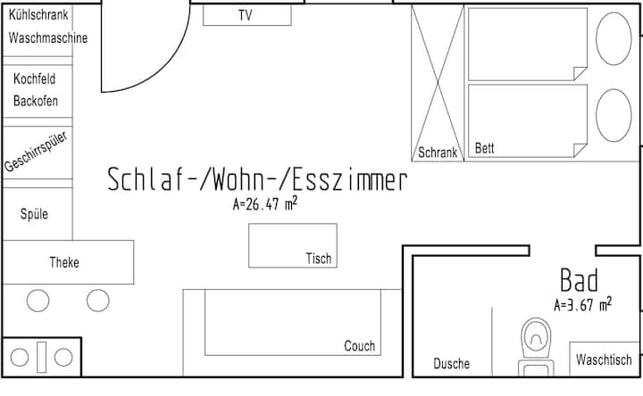 Wohlfühlstudio-apartment In Sylbach (Haßfurt) - Zeil am Main