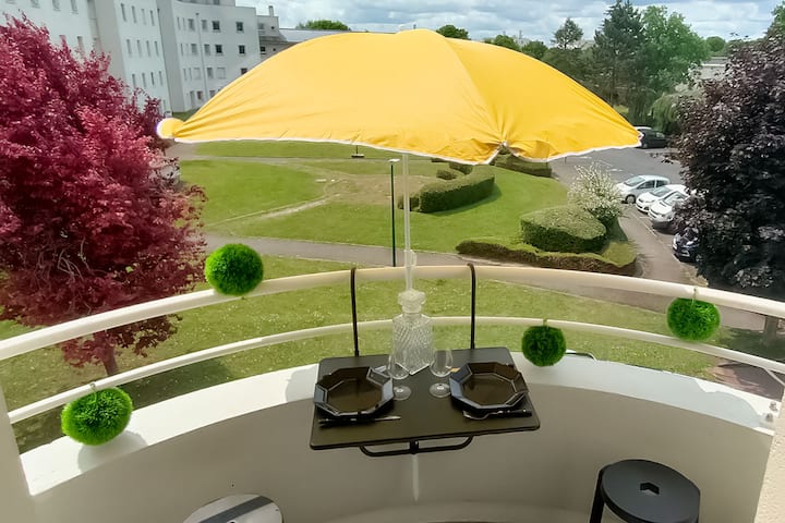 Le Doux Viking Appart Avec Balcon & Parking à Caen - Bretteville-sur-Odon