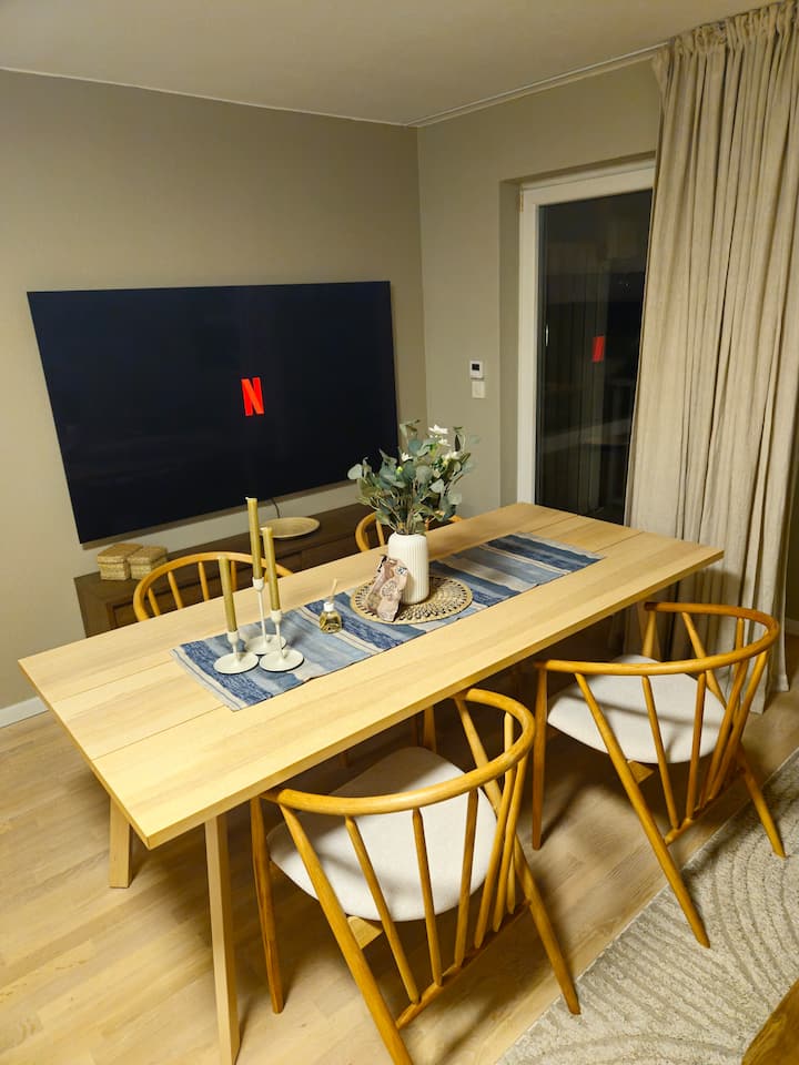 Sentral Moss Leilighet M/ Parkering Og El-lader - Moss