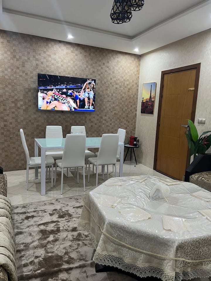 Appt Moderne, Confort & Calme - Parking Gratuit - Agadir