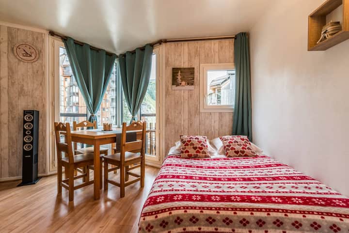 Chouette Studio 2* à Avoriaz 4 Personnes - Avoriaz