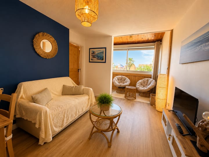 Bleu Cosy - Terrasse, Clim & Parking - Agde