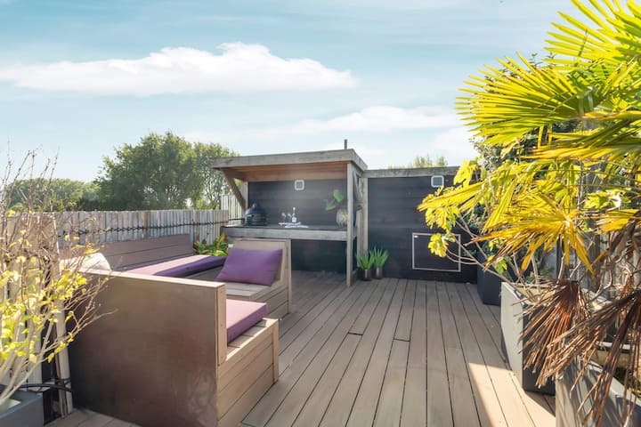 Bright 2br Guest Stay + Rooftop Terrace - Amstelveen