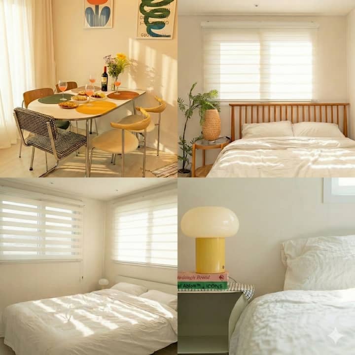 3 Room•5 Ppl•gocheok Dome 15 Min Away•airport Bus - Bucheon-si