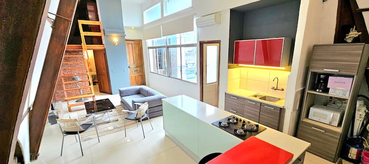 Apartement Style Loft/ Rue Piétonne - Uruguay