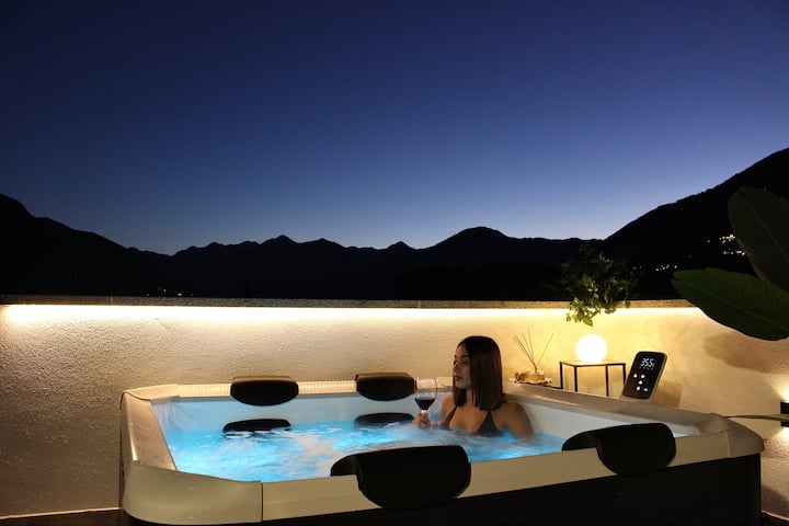 Apt. Romantico Con Jacuzzi Riscaldata+parking - Domodossola