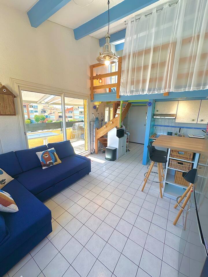 Appart Piscine & Bord D’étang - Le Barcarès