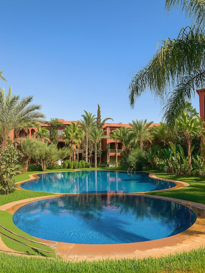 Appartement Chic à Marrakech ~ Piscine & Soleil - Marrakesh