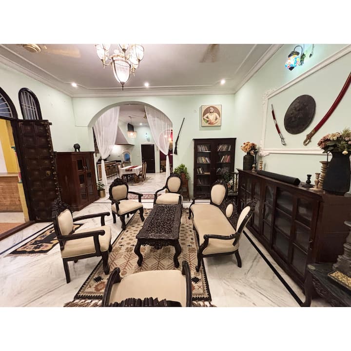 Luxury Garden Castle Stay | 3bhk Heritage Home - Jaipur