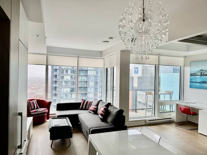 3 1/2-télétravail-accès Direct Métro-gym-balcon - Montreal