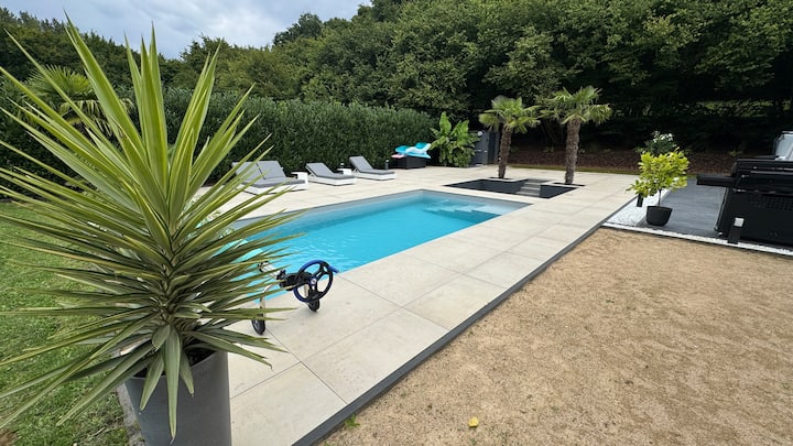Villa Avec Piscine Et Jacuzzi - Aubange