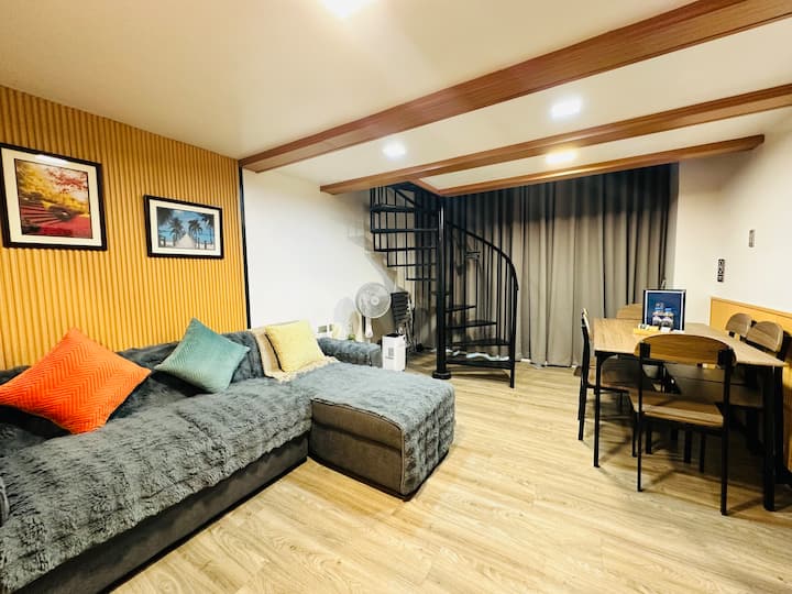 Loft2600 | Cozy Unit For 6 | Pool & Gym |Fast Wifi - Baguio