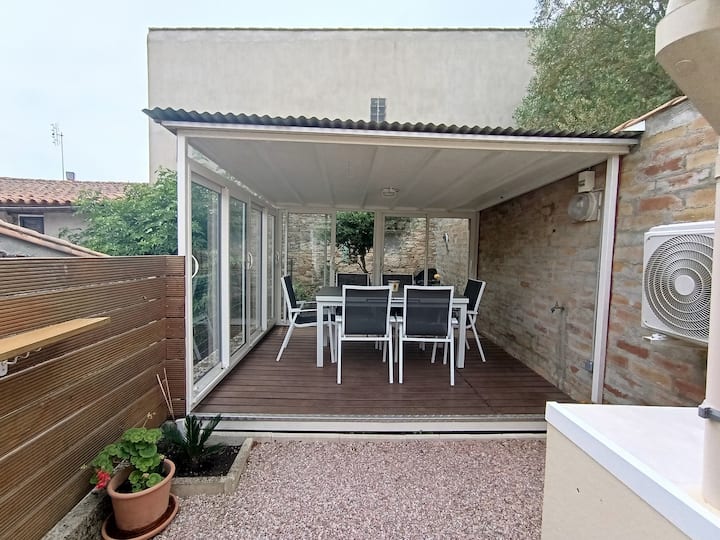 Maison Cosy Avec Extérieur "Au Soleil De Casper" - Bram