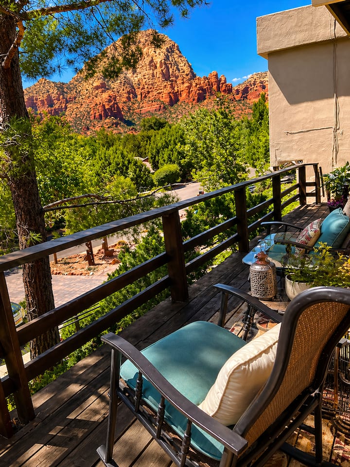 Fantastic View! Steps To Hiking & Hot Tub - Sedona, AZ