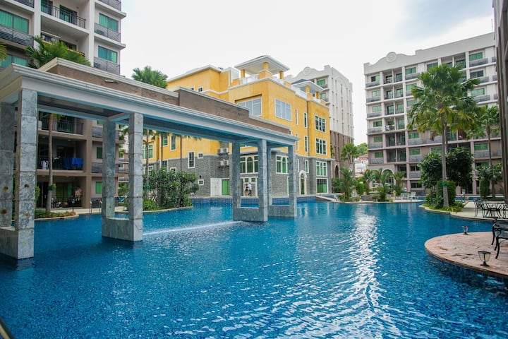 阿卡迪亚/城市景观/高速网络/网红公寓/交通便利/24小时安保 - Pattaya