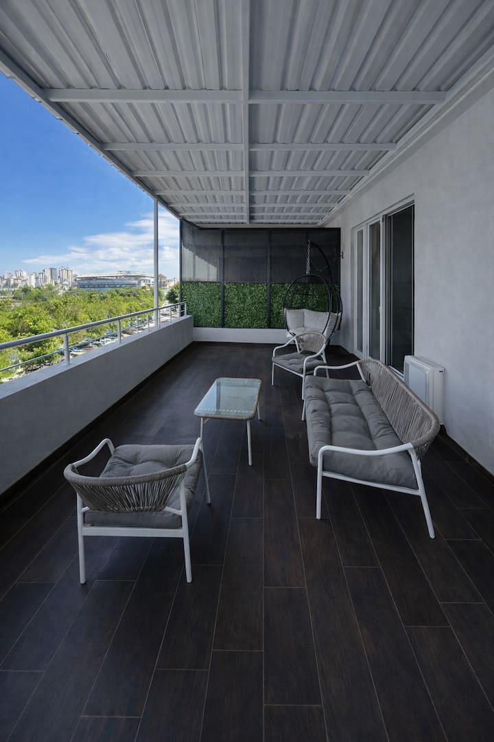 Modern Apartment Featuring A Private Large Terrace - İstanbul