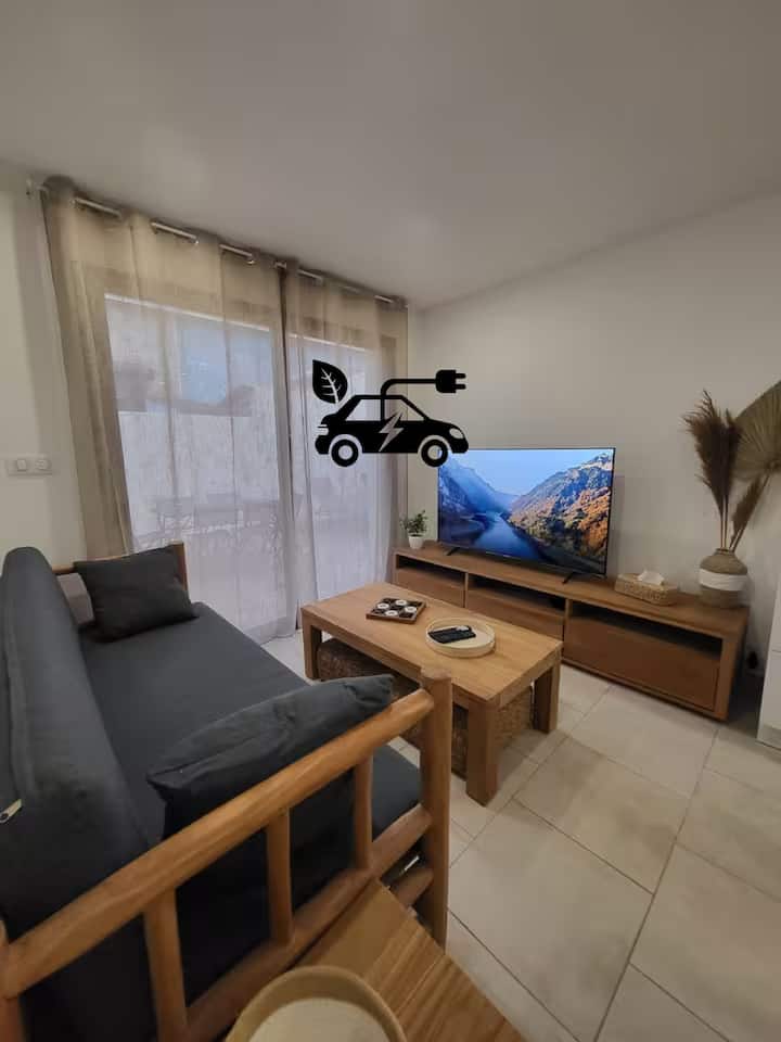 Canggu•villa Du 35•100m Plage & Recharge Auto* - Sainte-Marie-la-Mer