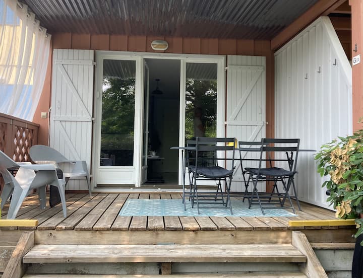 Piscine, Terrasse, Rénové, 4 Pers, Sans Vis-à-vis - Le Teich