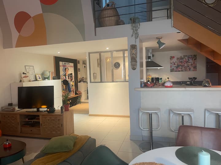 Duplex Cosy Centre Ville & Terrasse - Arles