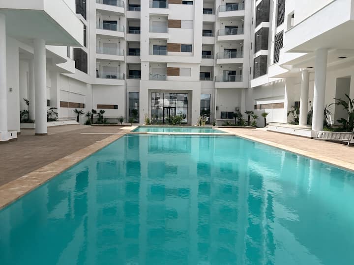 T2 Moderne – Mer, Calme, Confort - Nabeul‎