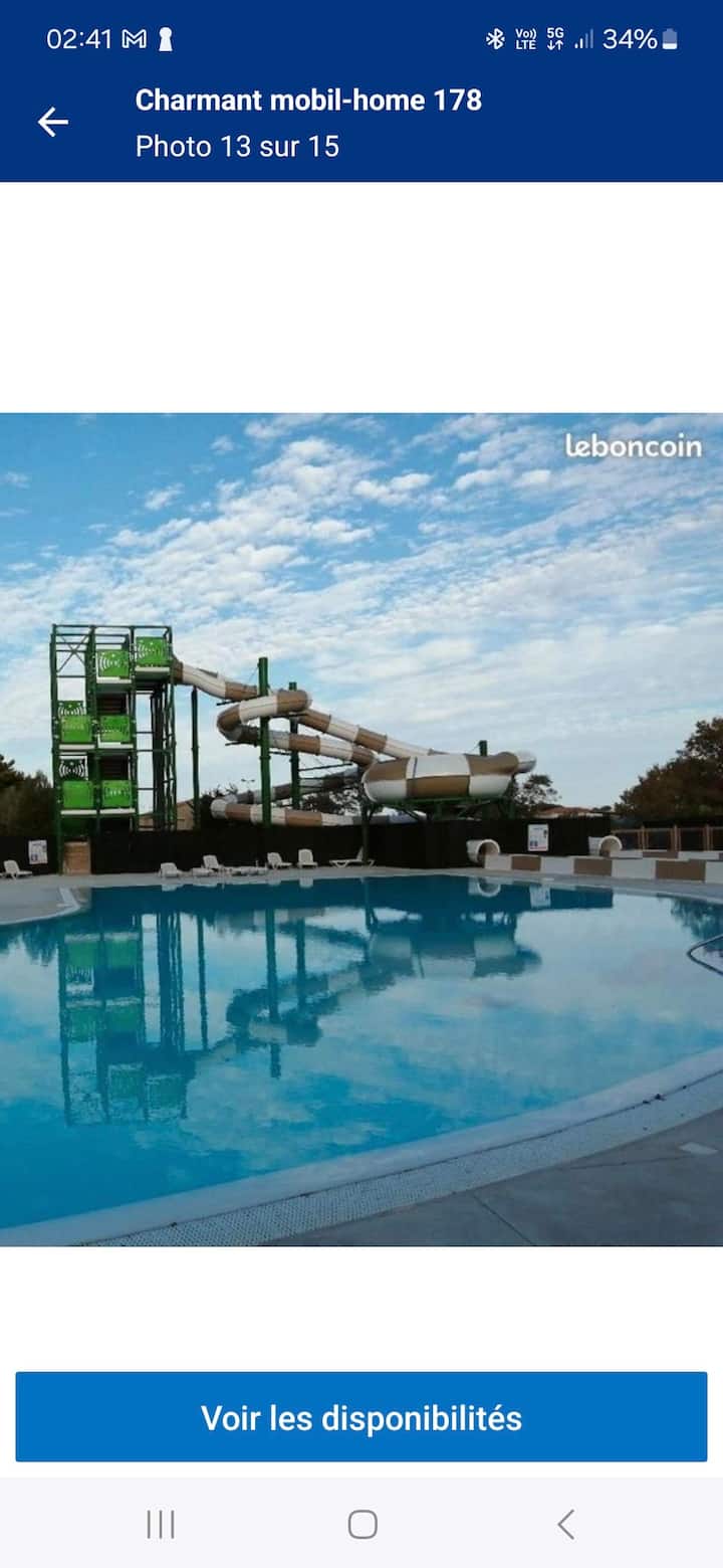 Location Camping 4* - Gruissan