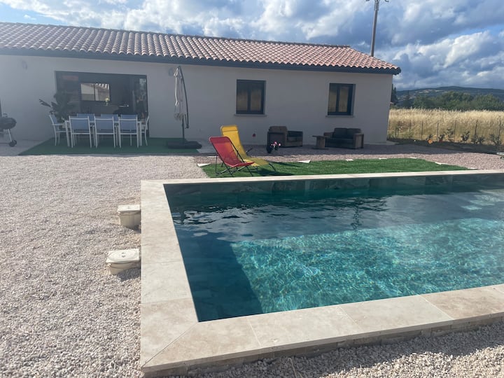 Villa Neuve Avec Piscine - Lac du Salagou