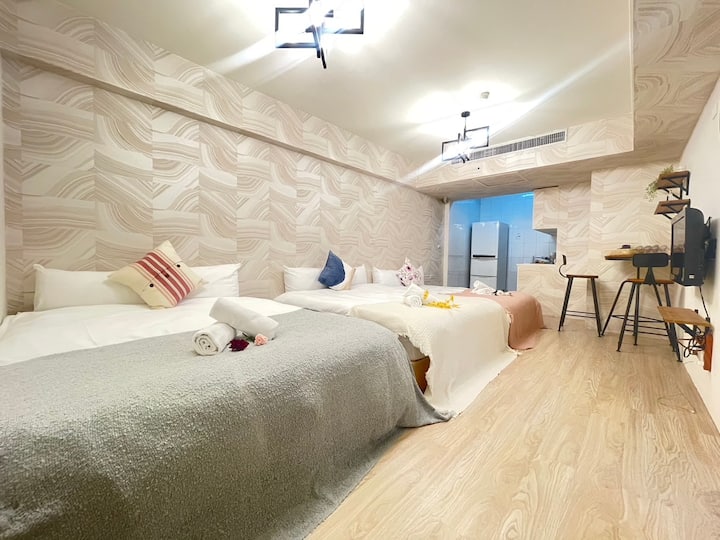 Ximending𓇬7d𓇬taipei 101𓇬住2-6人mrt 西門站 - Taipei