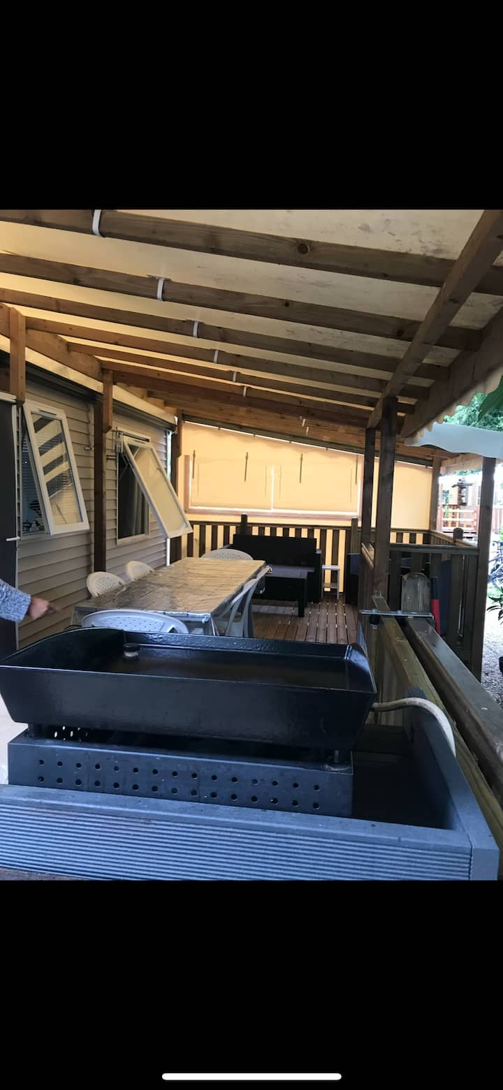 Mobil-home Camping 4 éToiles - Biscarrosse