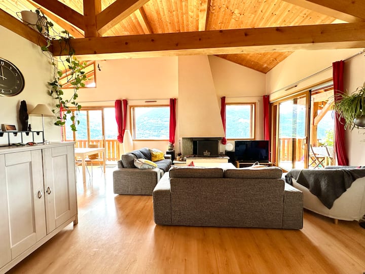 Chalet, Vue Exceptionnelle Et Piscine Chauffée - Arc 1800