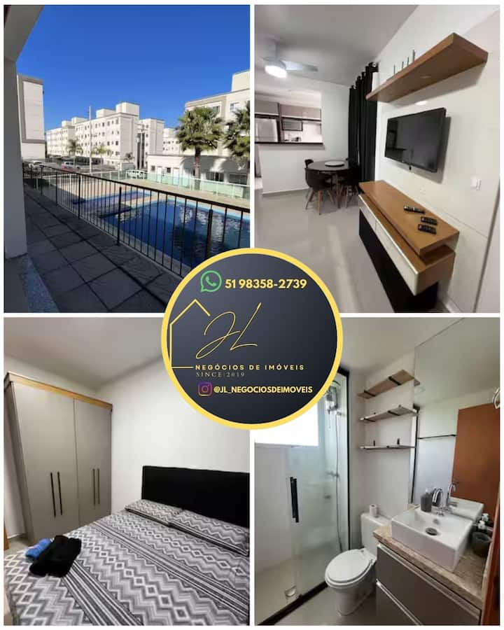 5-conforto & Modernidade: C/ Piscina E Garagem - Novo Hamburgo