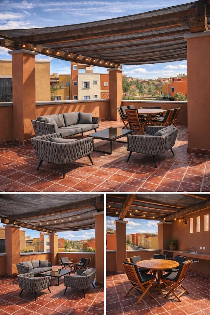 Casa Con Roof Garden En San Miguel De Allende - San Miguel de Allende