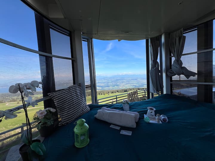 Télécabine, Spa & Vue + Fondue - Sainte-Croix