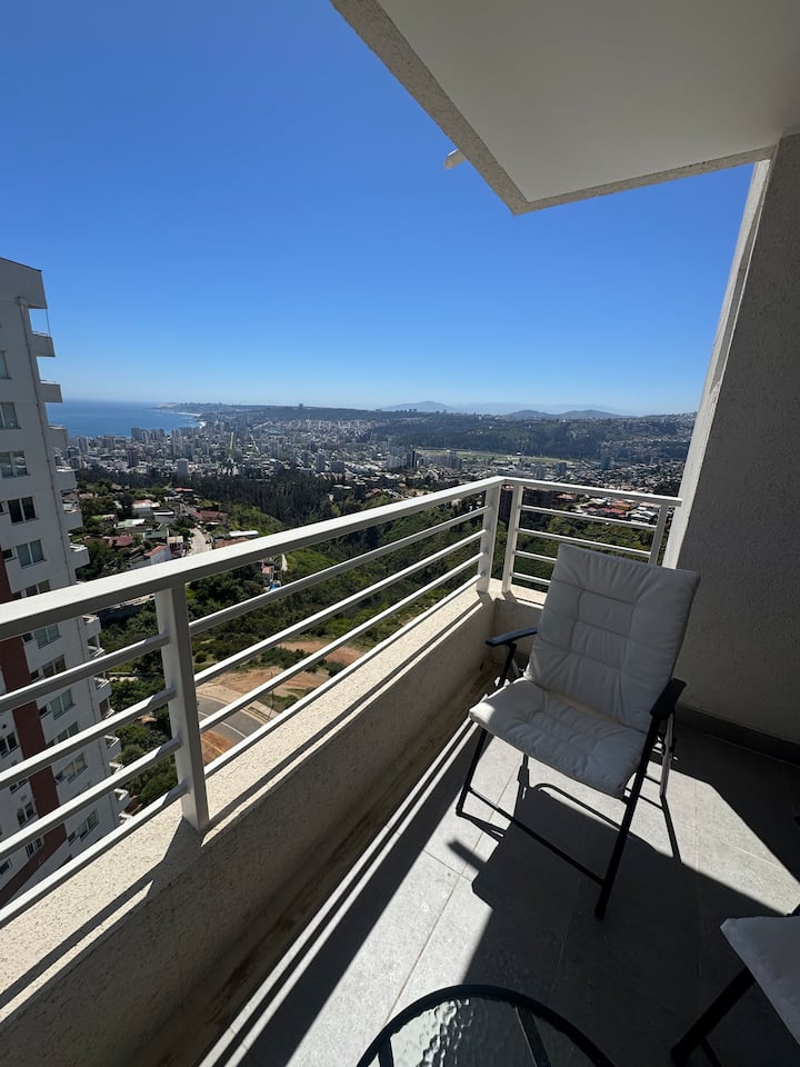 Ocean View In Viña | Near Beach & Casino - Valparaíso
