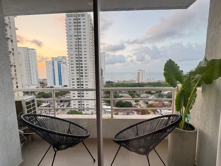 Br W Ac, 3 Km From The Walls | Near Marbella Beach - Colombia