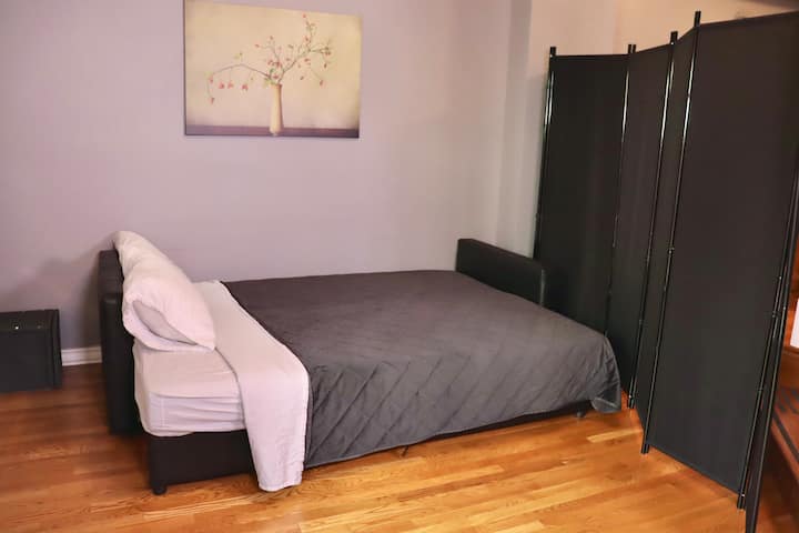 Sofa Bed In The Shared Living Room - Ottawa