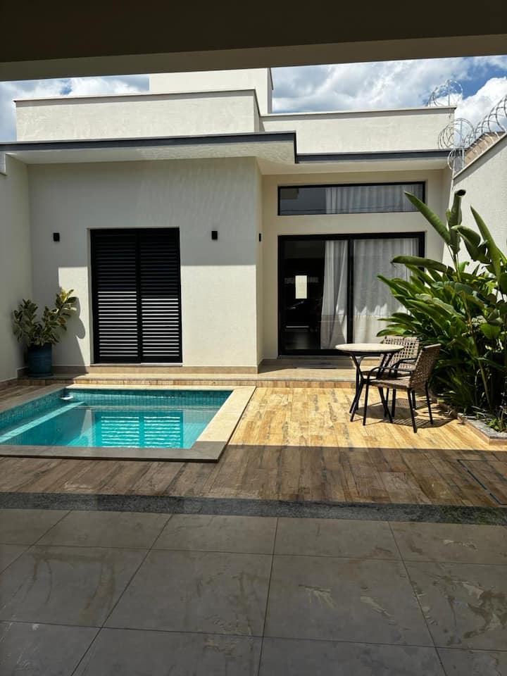 Casa Nova Com Piscina Aquecida! - Piracicaba