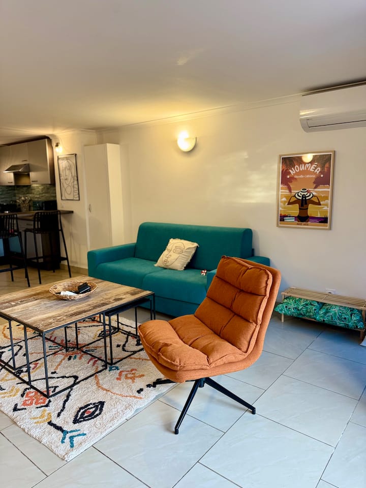Appartement Nouméa 1 Chambre Terrasse Vue Mer - Nouméa